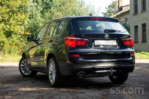 БМВ Х3 2016 в Елгава на AUTOMOTO.COM.LV Черный БМВ Х3 2016 в Елгава, объемом двигателя 2.00 л и пробегом 162 тыс. км за 12600 €, фото 6 на AUTOMOTO.COM.LV