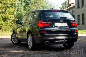 Melns BMW X3 2016 Jelgava, ar dzinēja tilpumu 2.00 L un nobraukumu 162 tūkst. km par 12600 €, foto 6 vietnē AUTOMOTO.COM.LV