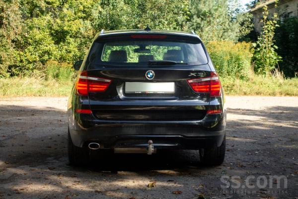 БМВ Х3 2016 в Елгава на AUTOMOTO.COM.LV Черный БМВ Х3 2016 в Елгава, объемом двигателя 2.00 л и пробегом 162 тыс. км за 12600 €, фото 7 на AUTOMOTO.COM.LV