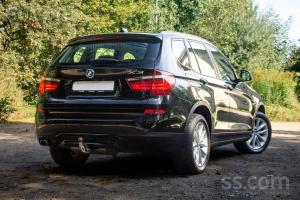 Melns BMW X3 2016 Jelgava, ar dzinēja tilpumu 2.00 L un nobraukumu 162 tūkst. km par 12600 €, foto 8 vietnē AUTOMOTO.COM.LV