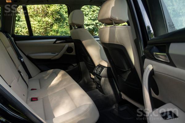 БМВ Х3 2016 в Елгава на AUTOMOTO.COM.LV Черный БМВ Х3 2016 в Елгава, объемом двигателя 2.00 л и пробегом 162 тыс. км за 12600 €, фото 10 на AUTOMOTO.COM.LV