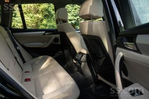 Melns BMW X3 2016 Jelgava, ar dzinēja tilpumu 2.00 L un nobraukumu 162 tūkst. km par 12600 €, foto 10 vietnē AUTOMOTO.COM.LV