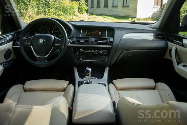 БМВ Х3 2016 в Елгава на AUTOMOTO.COM.LV Черный БМВ Х3 2016 в Елгава, объемом двигателя 2.00 л и пробегом 162 тыс. км за 12600 €, фото 11 на AUTOMOTO.COM.LV