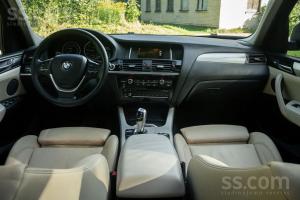 Melns BMW X3 2016 Jelgava, ar dzinēja tilpumu 2.00 L un nobraukumu 162 tūkst. km par 12600 €, foto 11 vietnē AUTOMOTO.COM.LV