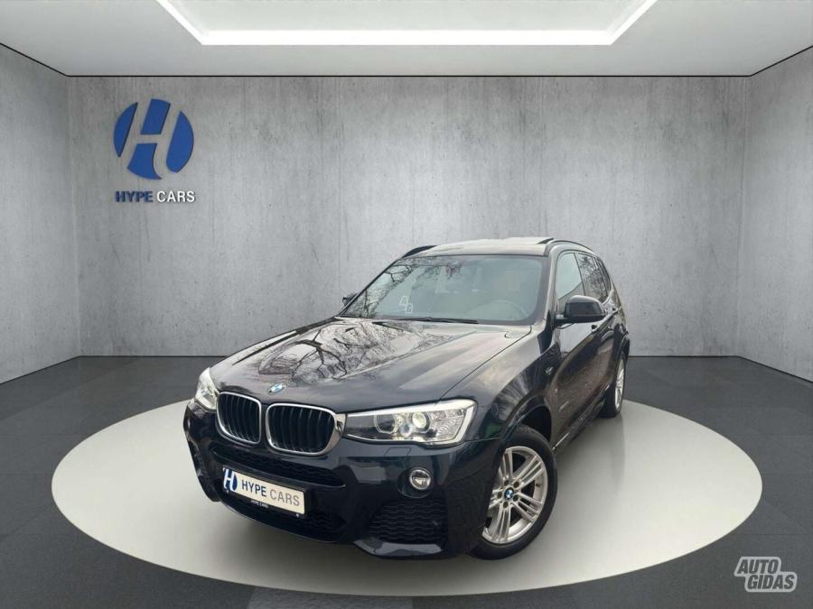 Melns BMW X3 2017 Kauņa, ar dzinēja tilpumu 2.00 L un nobraukumu 99 tūkst. km par 26489 €, foto 1 vietnē AUTOMOTO.COM.LV