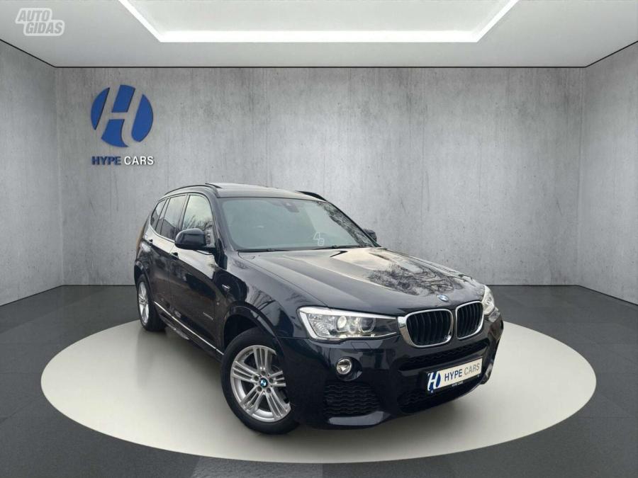 Melns BMW X3 2017 Kauņa, ar dzinēja tilpumu 2.00 L un nobraukumu 99 tūkst. km par 26489 €, foto 3 vietnē AUTOMOTO.COM.LV