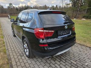 Black BMW X3 2017 in Telschi, with an engine capacity of 2.00 L and mileage of 268 thousand km for 15800 €, photo 4 on AUTOMOTO.COM.LV