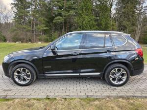 Black BMW X3 2017 in Telschi, with an engine capacity of 2.00 L and mileage of 268 thousand km for 15800 €, photo 11 on AUTOMOTO.COM.LV