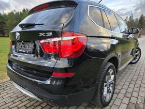 Black BMW X3 2017 in Telschi, with an engine capacity of 2.00 L and mileage of 268 thousand km for 15800 €, photo 14 on AUTOMOTO.COM.LV