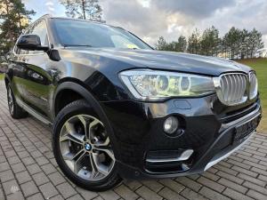 Black BMW X3 2017 in Telschi, with an engine capacity of 2.00 L and mileage of 268 thousand km for 15800 €, photo 15 on AUTOMOTO.COM.LV
