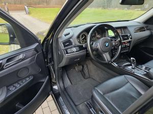 Black BMW X3 2017 in Telschi, with an engine capacity of 2.00 L and mileage of 268 thousand km for 15800 €, photo 25 on AUTOMOTO.COM.LV