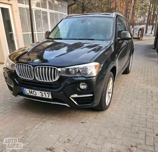 Melns BMW X3 2017 Viļņa, ar dzinēja tilpumu 2.00 L un nobraukumu 80 tūkst. km par 13900 €, foto 2 vietnē AUTOMOTO.COM.LV