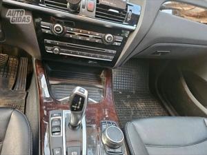 Black BMW X3 2017 in Vilnius, with an engine capacity of 2.00 L and mileage of 80 thousand km for 13900 €, photo 7 on AUTOMOTO.COM.LV