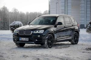 Melns BMW X3 2017 Elektrėnai, ar dzinēja tilpumu 2.00 L un nobraukumu 194 tūkst. km par 14800 €, foto  vietnē AUTOMOTO.COM.LV