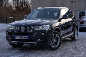 Black BMW X3 2017 in Vilnius, with an engine capacity of 2.00 L and mileage of 270 thousand km for 14500 €, photo 2 on AUTOMOTO.COM.LV