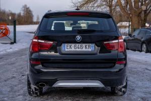 Black BMW X3 2017 in Vilnius, with an engine capacity of 2.00 L and mileage of 270 thousand km for 14500 €, photo 3 on AUTOMOTO.COM.LV