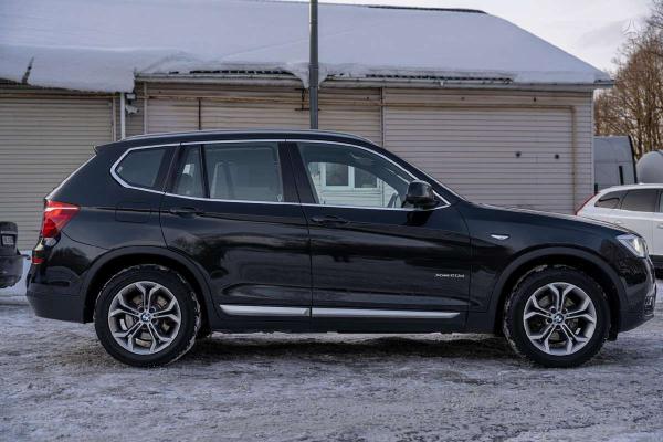 Melns BMW X3 2017 Viļņa, ar dzinēja tilpumu 2.00 L un nobraukumu 270 tūkst. km par 14500 €, foto 5 vietnē AUTOMOTO.COM.LV