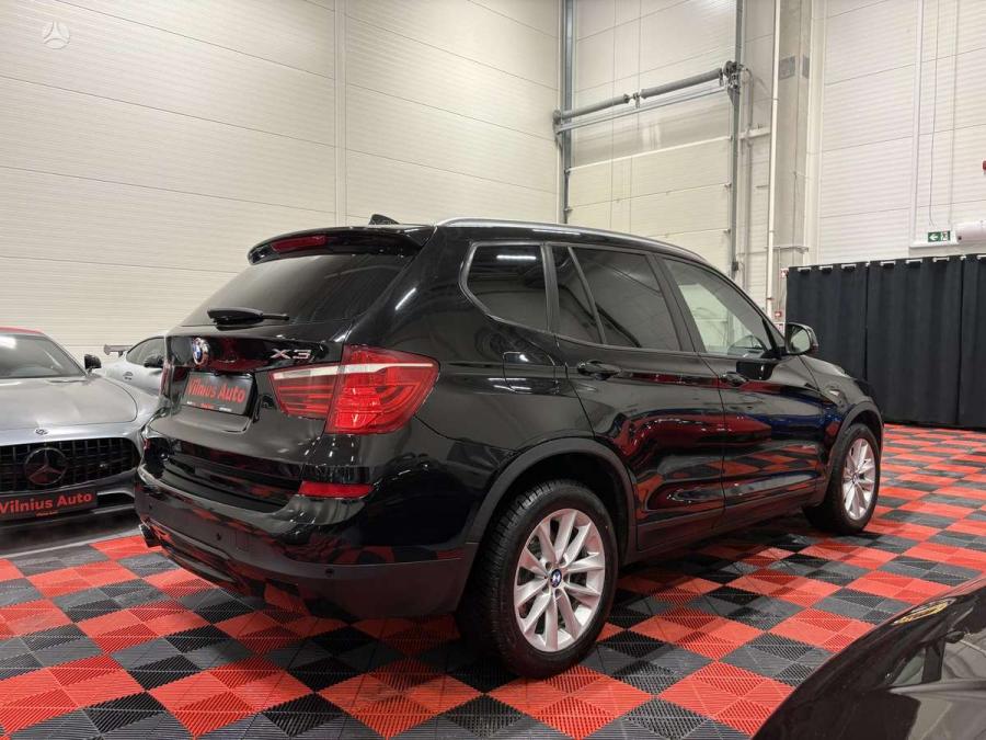 Melns BMW X3 2017 Viļņa, ar dzinēja tilpumu 2.00 L un nobraukumu 266 tūkst. km par 13700 €, foto 4 vietnē AUTOMOTO.COM.LV