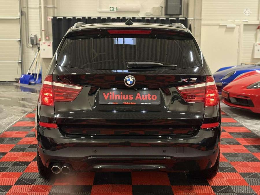 Melns BMW X3 2017 Viļņa, ar dzinēja tilpumu 2.00 L un nobraukumu 266 tūkst. km par 13700 €, foto 5 vietnē AUTOMOTO.COM.LV