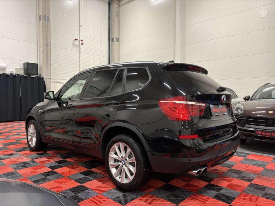 Melns BMW X3 2017 Viļņa, ar dzinēja tilpumu 2.00 L un nobraukumu 266 tūkst. km par 13700 €, foto 6 vietnē AUTOMOTO.COM.LV