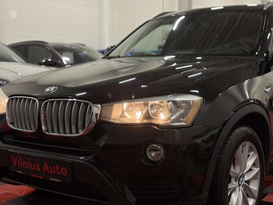 Melns BMW X3 2017 Viļņa, ar dzinēja tilpumu 2.00 L un nobraukumu 266 tūkst. km par 13700 €, foto 7 vietnē AUTOMOTO.COM.LV