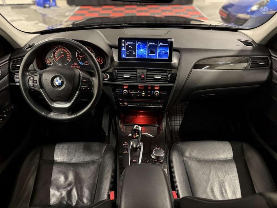 Melns BMW X3 2017 Viļņa, ar dzinēja tilpumu 2.00 L un nobraukumu 266 tūkst. km par 13700 €, foto 17 vietnē AUTOMOTO.COM.LV