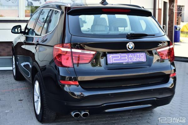 Black BMW X3 2017 in Kretinga, with an engine capacity of 3.00 L and mileage of 0 thousand km for 9999 €, photo 8 on AUTOMOTO.COM.LV
