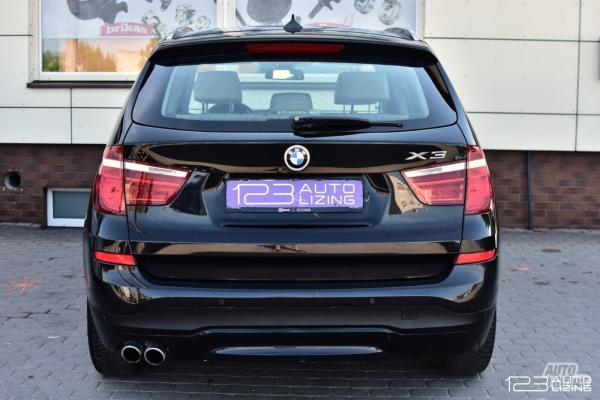 Black BMW X3 2017 in Kretinga, with an engine capacity of 3.00 L and mileage of 0 thousand km for 9999 €, photo 9 on AUTOMOTO.COM.LV