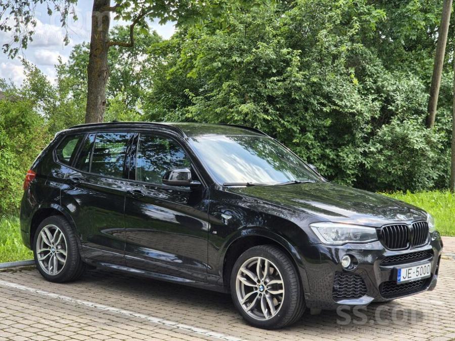 Melns BMW X3 2017 Rīga, ar dzinēja tilpumu 3.00 L un nobraukumu 210 tūkst. km par 19920 €, foto 5 vietnē AUTOMOTO.COM.LV