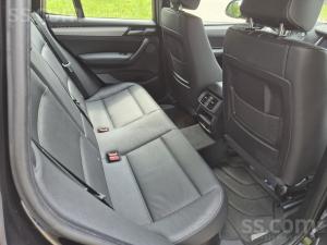 Melns BMW X3 2017 Rīga, ar dzinēja tilpumu 3.00 L un nobraukumu 210 tūkst. km par 19920 €, foto 7 vietnē AUTOMOTO.COM.LV