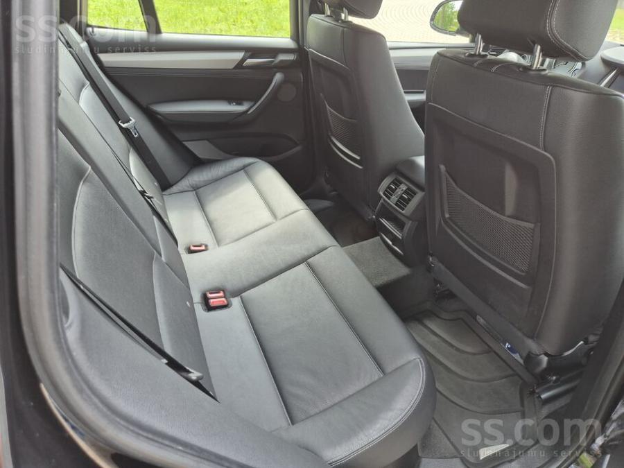 Melns BMW X3 2017 Rīga, ar dzinēja tilpumu 3.00 L un nobraukumu 210 tūkst. km par 19920 €, foto 7 vietnē AUTOMOTO.COM.LV