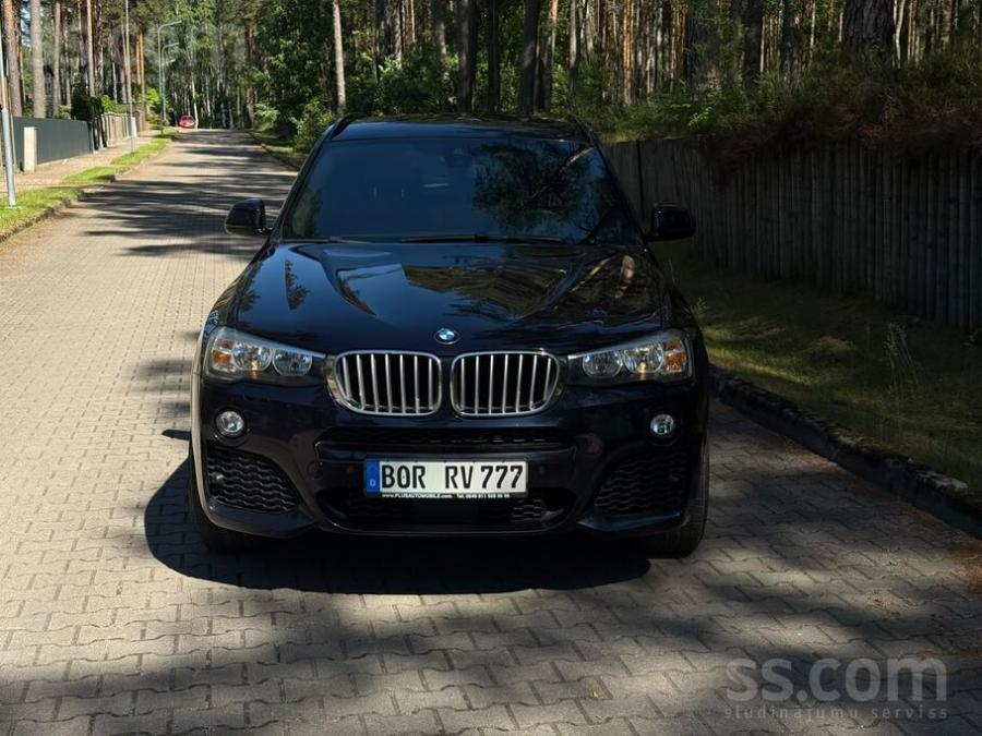 Melns BMW X3 2017 Rīga, ar dzinēja tilpumu 3.00 L un nobraukumu 254 tūkst. km par 17200 €, foto 4 vietnē AUTOMOTO.COM.LV
