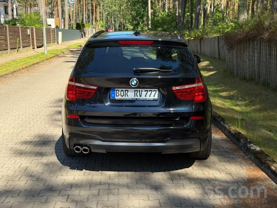 Melns BMW X3 2017 Rīga, ar dzinēja tilpumu 3.00 L un nobraukumu 254 tūkst. km par 17200 €, foto 5 vietnē AUTOMOTO.COM.LV