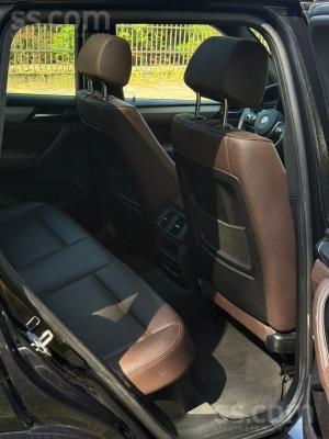 Melns BMW X3 2017 Rīga, ar dzinēja tilpumu 3.00 L un nobraukumu 254 tūkst. km par 17200 €, foto 12 vietnē AUTOMOTO.COM.LV