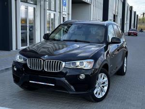 Melns BMW X3 2017 Viļņa, ar dzinēja tilpumu 2.00 L un nobraukumu 331 tūkst. km par 10490 €, foto  vietnē AUTOMOTO.COM.LV