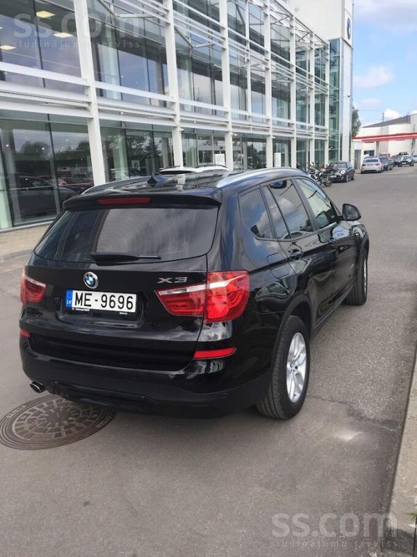 Melns BMW X3 2017 Rīga, ar dzinēja tilpumu 2.00 L un nobraukumu 127 tūkst. km par 18200 €, foto 3 vietnē AUTOMOTO.COM.LV