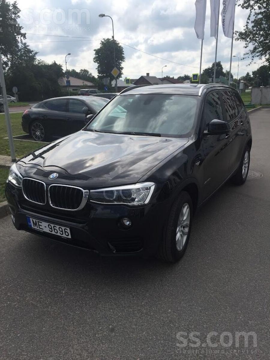 Melns BMW X3 2017 Rīga, ar dzinēja tilpumu 2.00 L un nobraukumu 127 tūkst. km par 18200 €, foto 3 vietnē AUTOMOTO.COM.LV