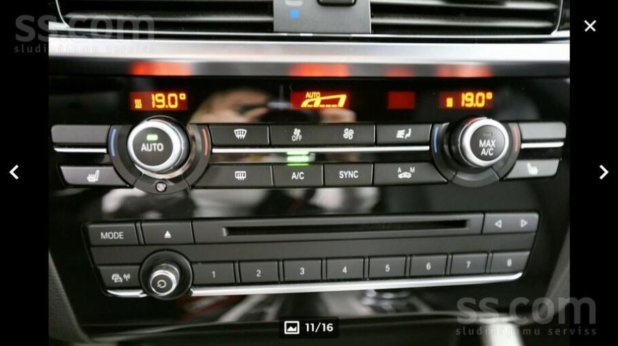 Melns BMW X3 2017 Rīga, ar dzinēja tilpumu 2.00 L un nobraukumu 127 tūkst. km par 18200 €, foto 9 vietnē AUTOMOTO.COM.LV