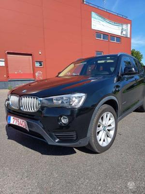 Black BMW X3 2017 in Klaipeda, with an engine capacity of 2.00 L and mileage of 178 thousand km for 11999 €, photo 3 on AUTOMOTO.COM.LV