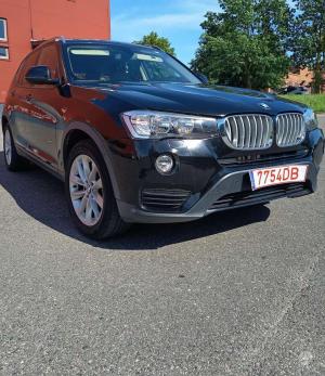 Black BMW X3 2017 in Klaipeda, with an engine capacity of 2.00 L and mileage of 178 thousand km for 11999 €, photo 5 on AUTOMOTO.COM.LV