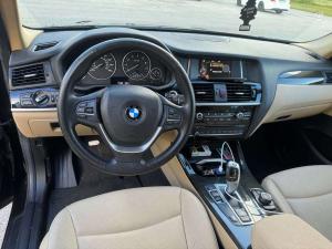 Black BMW X3 2017 in Klaipeda, with an engine capacity of 2.00 L and mileage of 178 thousand km for 11999 €, photo 11 on AUTOMOTO.COM.LV