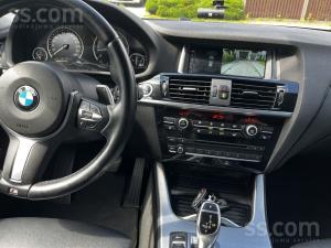 Black BMW X3 2017 in Riga, with an engine capacity of 3.00 L and mileage of 226 thousand km for 17200 €, photo 13 on AUTOMOTO.COM.LV