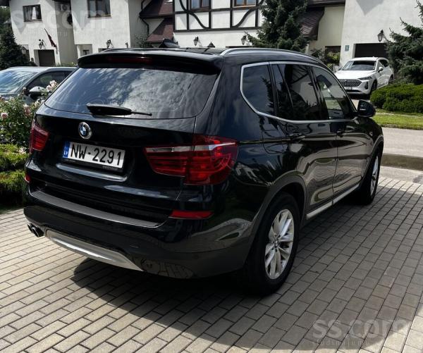 Melns BMW X3 2017 Rīga, ar dzinēja tilpumu 3.00 L un nobraukumu 226 tūkst. km par 17200 €, foto 1 vietnē AUTOMOTO.COM.LV