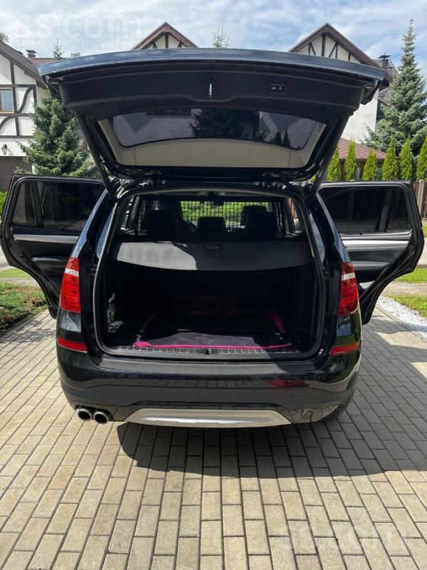 Melns BMW X3 2017 Rīga, ar dzinēja tilpumu 3.00 L un nobraukumu 226 tūkst. km par 17200 €, foto 5 vietnē AUTOMOTO.COM.LV
