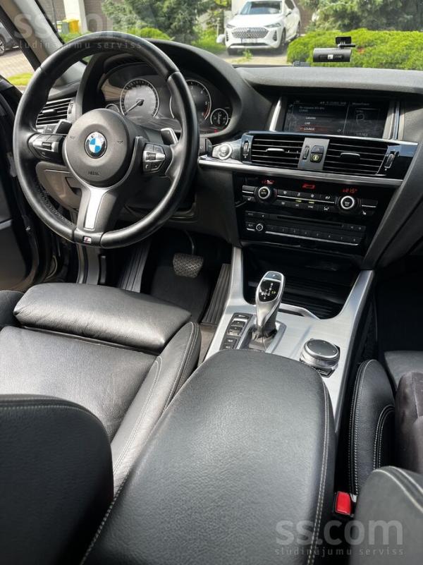 Melns BMW X3 2017 Rīga, ar dzinēja tilpumu 3.00 L un nobraukumu 226 tūkst. km par 17200 €, foto 8 vietnē AUTOMOTO.COM.LV