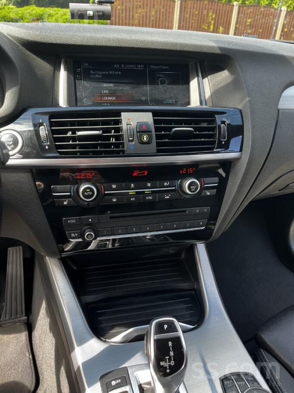 Melns BMW X3 2017 Rīga, ar dzinēja tilpumu 3.00 L un nobraukumu 226 tūkst. km par 17200 €, foto 10 vietnē AUTOMOTO.COM.LV