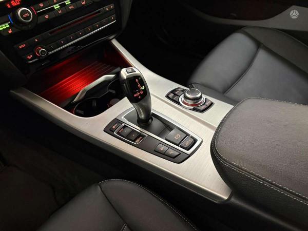 Melns BMW X3 2017 Marijampole, ar dzinēja tilpumu 2.00 L un nobraukumu 179 tūkst. km par 16850 €, foto 9 vietnē AUTOMOTO.COM.LV