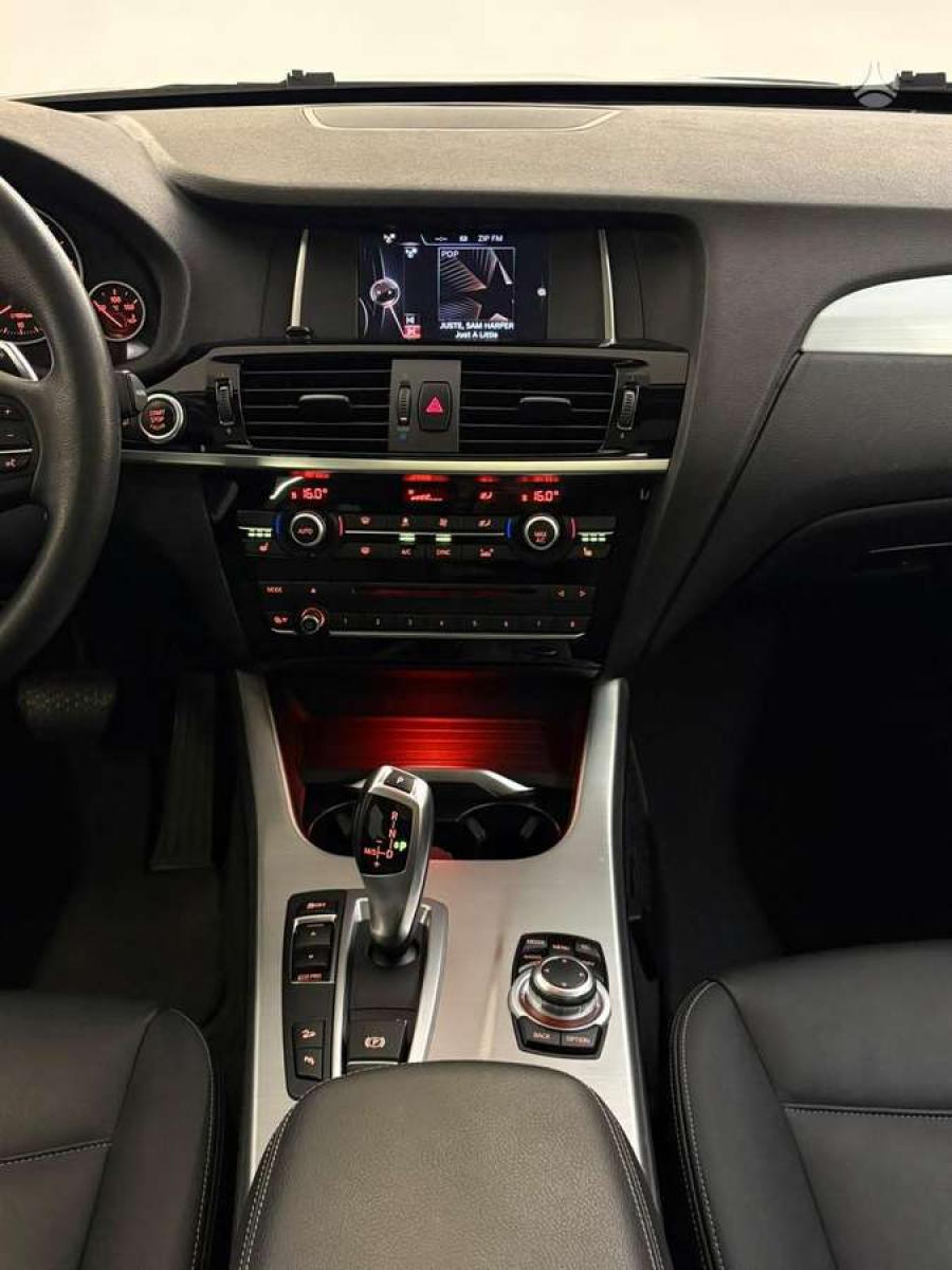Melns BMW X3 2017 Marijampole, ar dzinēja tilpumu 2.00 L un nobraukumu 179 tūkst. km par 16850 €, foto 15 vietnē AUTOMOTO.COM.LV