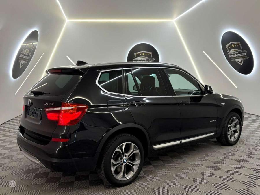 Melns BMW X3 2017 Marijampole, ar dzinēja tilpumu 2.00 L un nobraukumu 179 tūkst. km par 16850 €, foto 19 vietnē AUTOMOTO.COM.LV