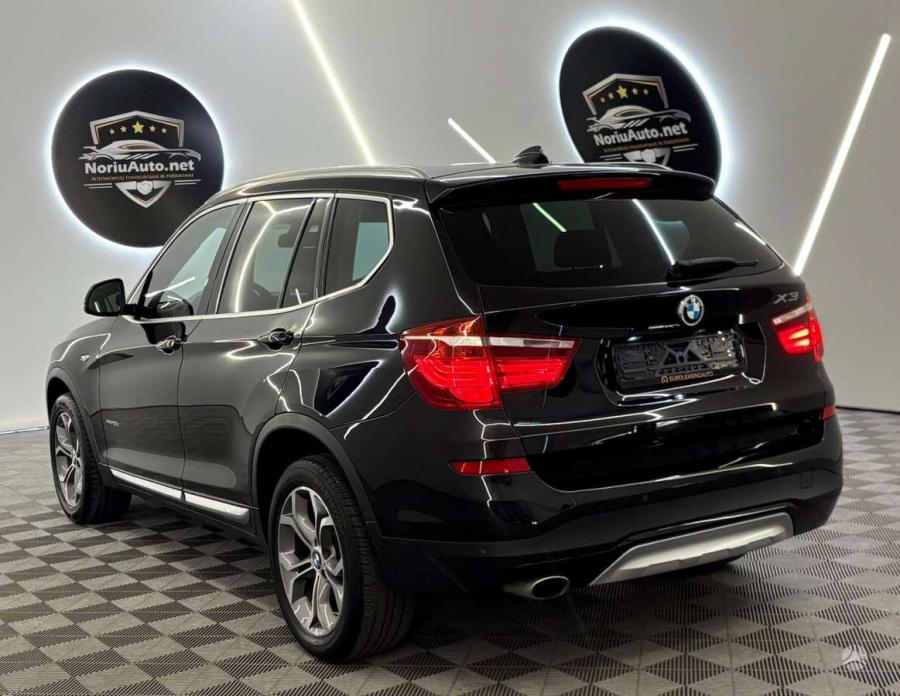 Melns BMW X3 2017 Marijampole, ar dzinēja tilpumu 2.00 L un nobraukumu 179 tūkst. km par 16850 €, foto 27 vietnē AUTOMOTO.COM.LV
